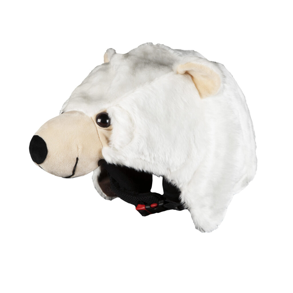 Hoxyheads helmet cover POLAR BEAR - Hoxyheads | Skihelm Covers & Oortjes